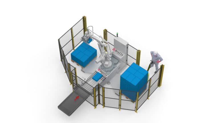 Palletization: What it is, types and palletizers