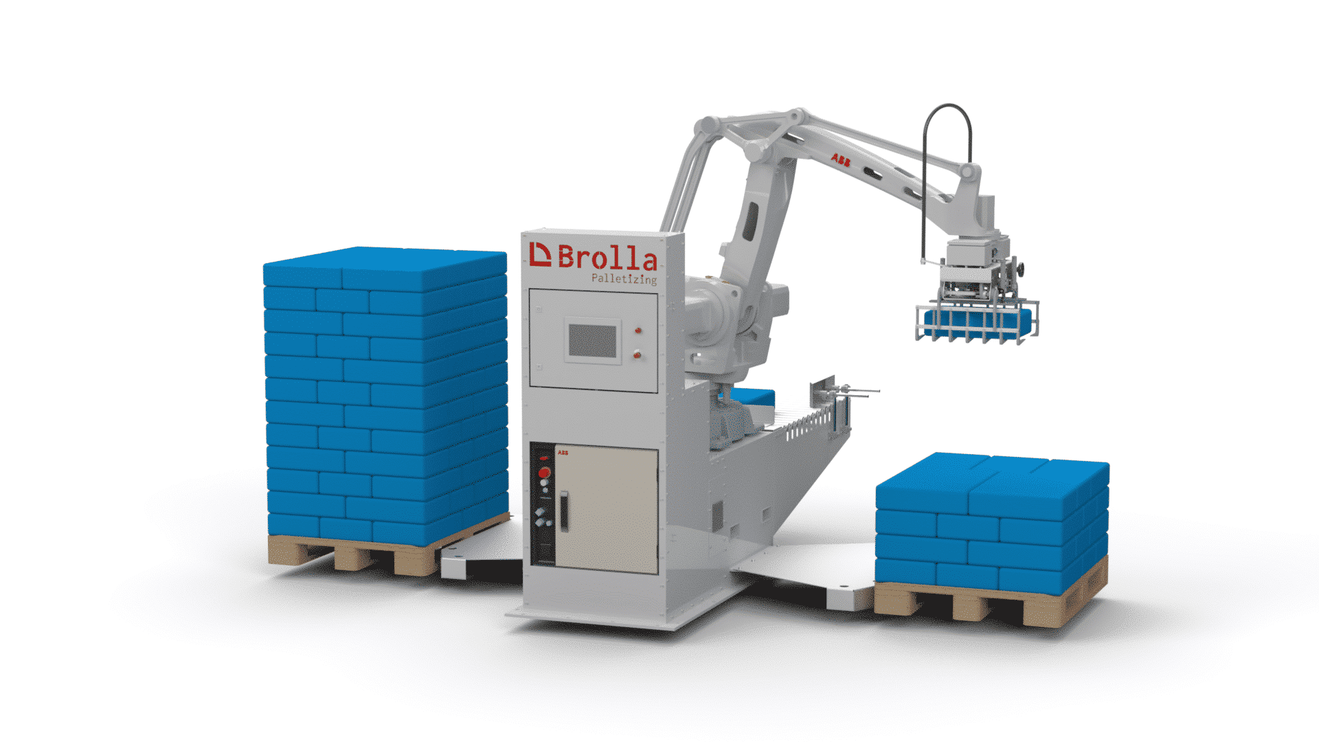 ︎ Paletización Compacta de Brolla Factory